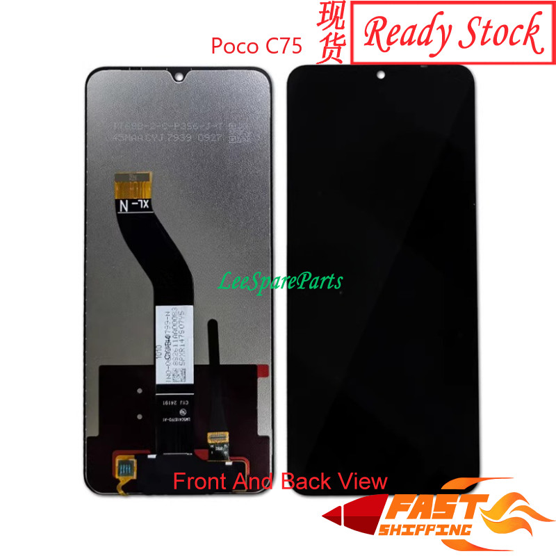 Compatible Poco C75 Full Set LCD Display Touch Screen Digitizer For ...
