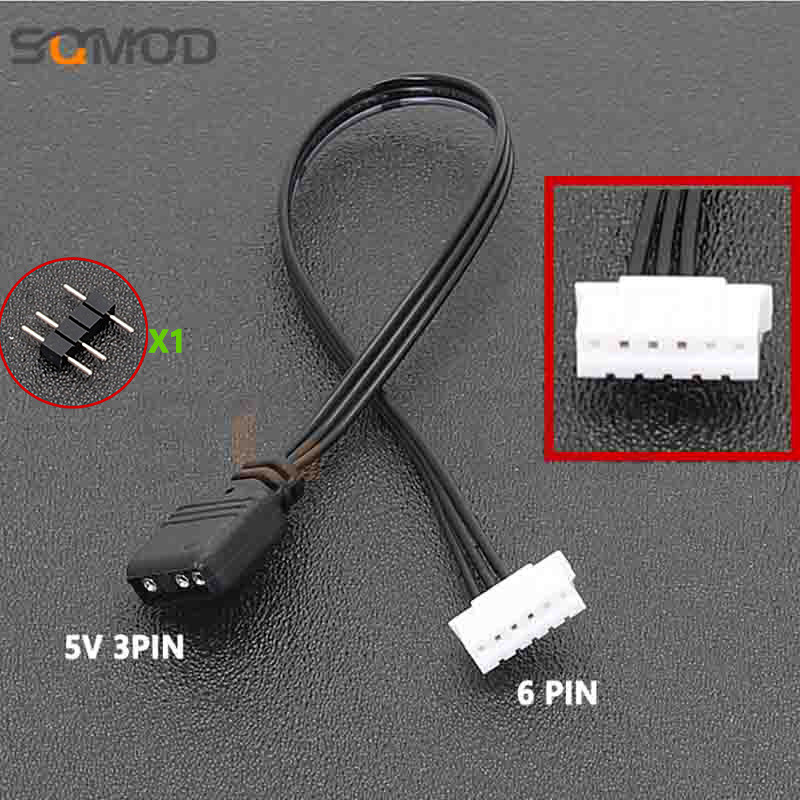 Motherboard ARGB Light Adapter Cable Suitable for Asus MSI AURA ...