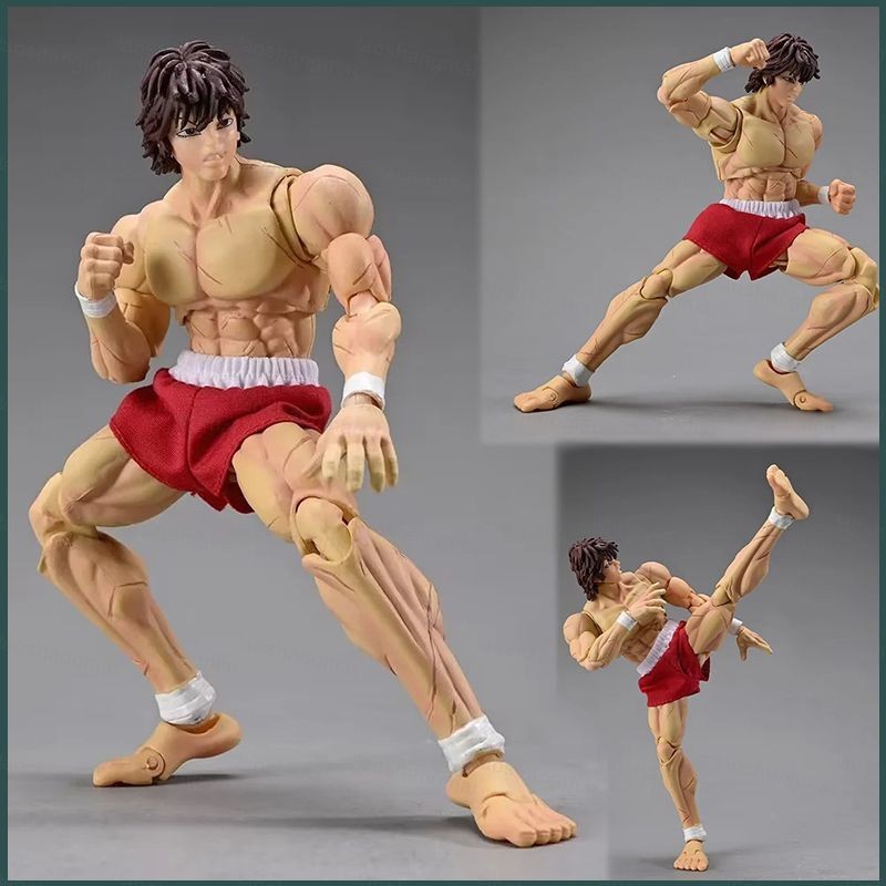 Anime Baki Hanma Baki Action Figure Figma Movable Joint Model Dolls ...