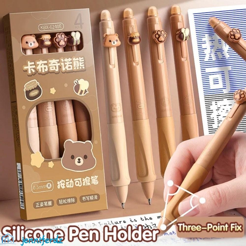 JENNIFERDZ Thermal Eraser Pen, Black Blue Ink Aesthetic Erasable Gel ...