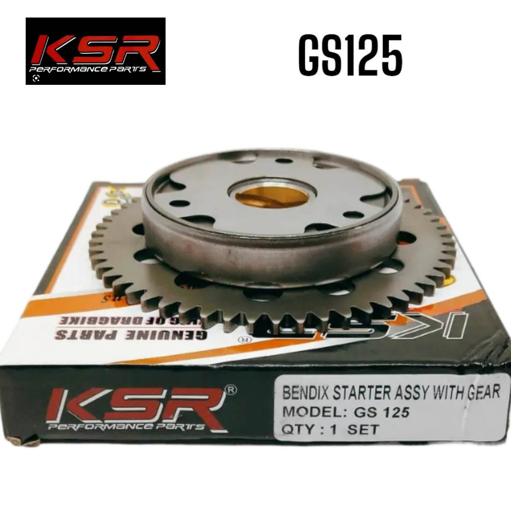 GS 125 / GS150 / MOLA 125 / 150 / THUNDER 125 BENDIX STARTER ASSY W ...