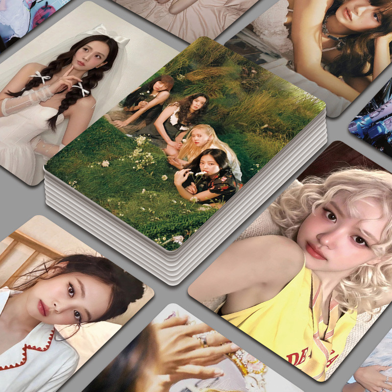 55pcs BP Jennie Ruby Lomo Cards Lisa Alter Ego BORN AGAIN JISOO ...