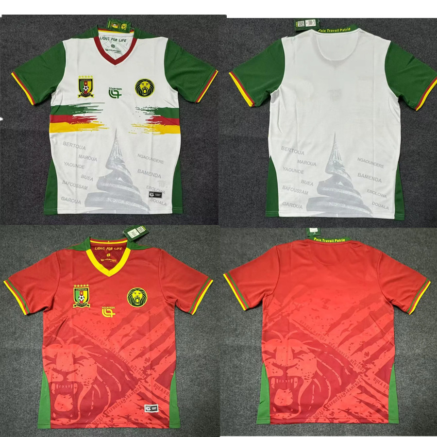 Cameroon Jersey 2025 2026 Home Away Soccer Jersey Football Shirt S-4XL ...