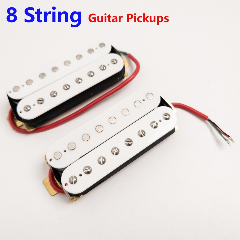 8 String Electric Guitar Humbucker Pickups Set Neck Bridge Pickup 1 Set ...
