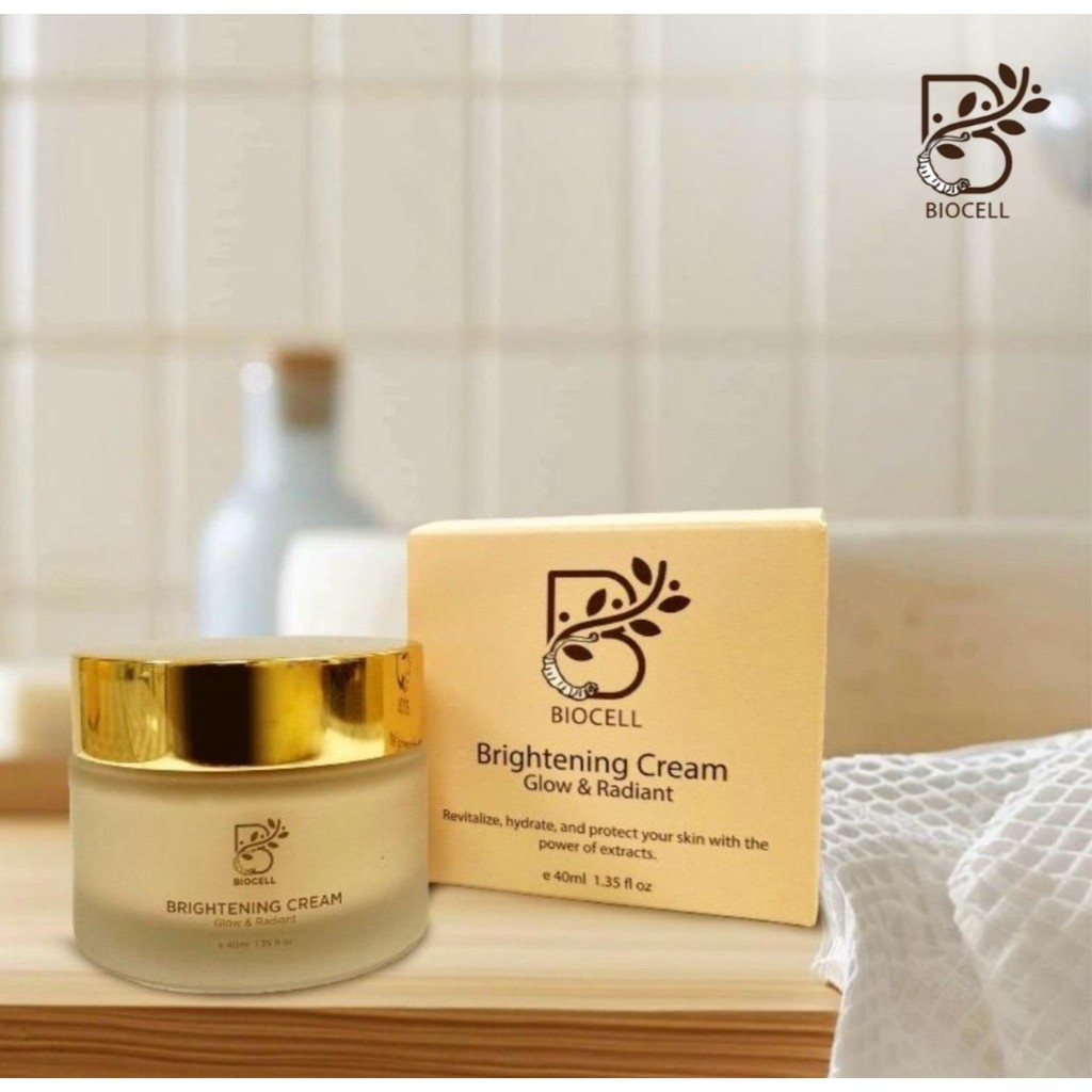 BIOCELL Brightening Cream 40ml - Glow and Radiant | Shopee Malaysia
