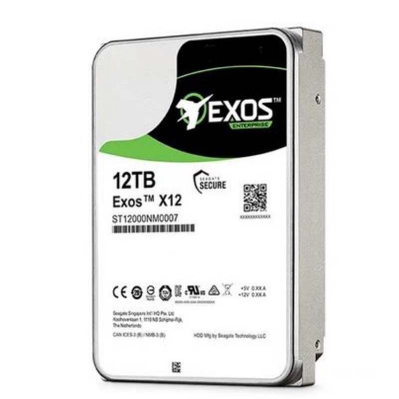 seagate 12T Helium Hard Drive 12TB ST12000NM007 Enterprise 7200RPM ...