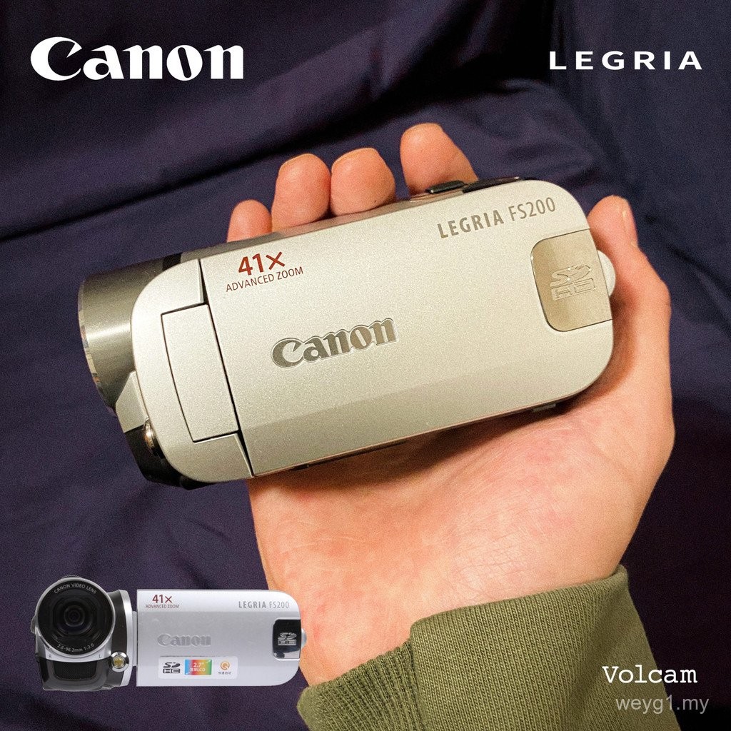 [Kamera CCD] Retro DV Canon FS11 46 200 Kamera Lama Sony SR CX Bukan ...