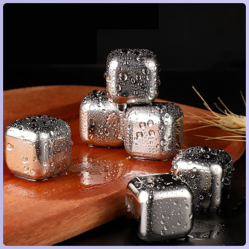 304 Stainless Steel Quick-Frozen Ice Cubes Ice Cubes Box Recyclable ...