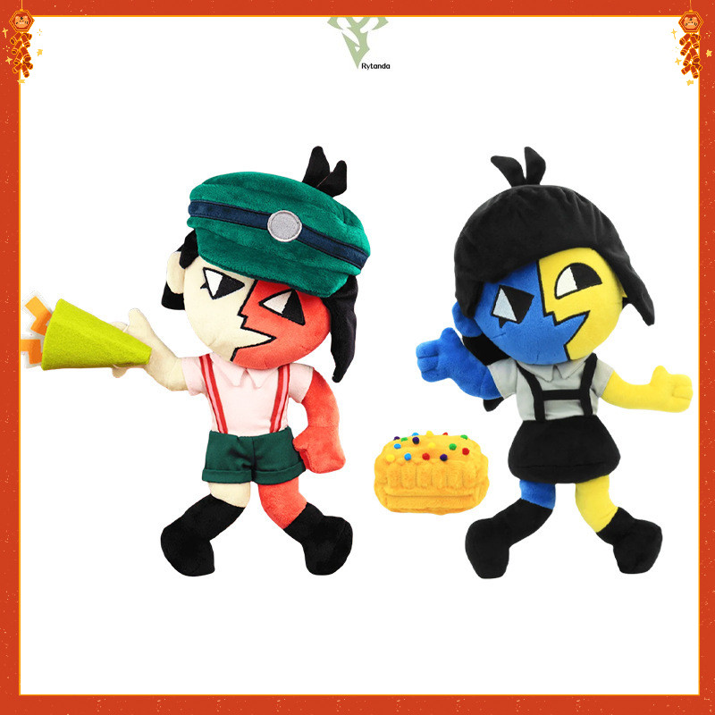 Rytanda New ENA Dream BBQ Talking Game Plush Doll Toy Cartoon ENA Peripheral Plushie Teddy Bear ...