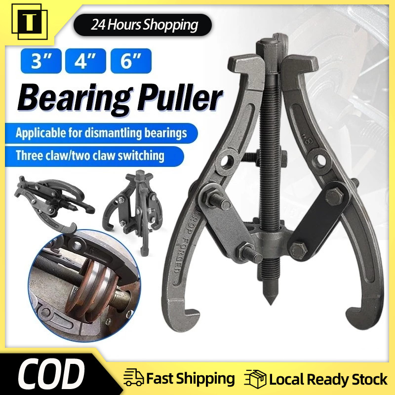 3 Jaw Gear Puller Bearing Extractor 6 inch 150mm Heavy Duty Tool for ...