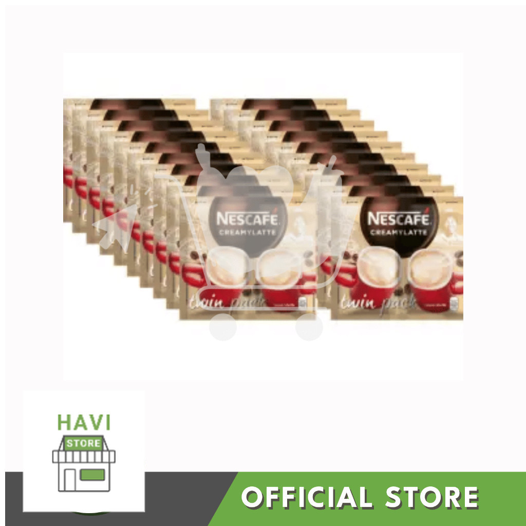 HAVI STORE NESCAFE CREAMY LATTE TWIN PACK 3IN1 COFFEE 55G x 10PCS ...