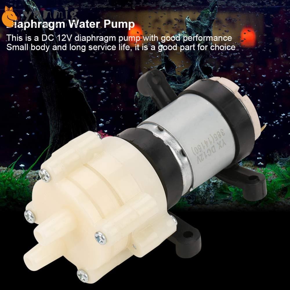 YANMIG Electric Diaphragm Pump, Per Min Mini Self Priming, Water Tank 1 ...