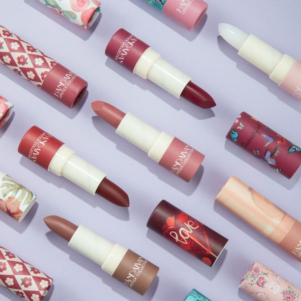 Matte Paper Tube Lipstick Velvet Fog Is Not Easy To Matte Fade Lipstick ...