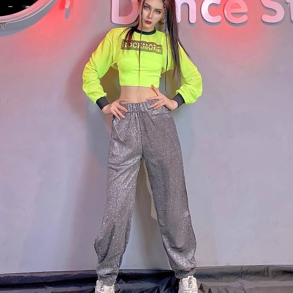 New Style DS Performance Costume Girl Group jazz Dance Dancing Clothes ...