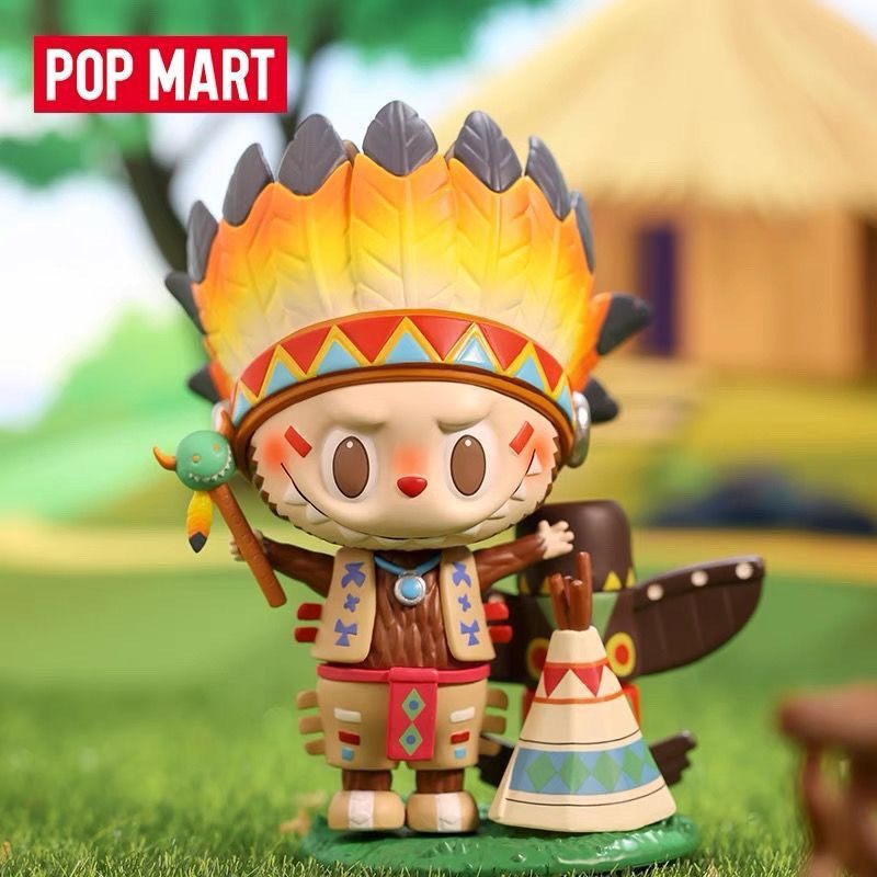 Genuine PopMart Labubu Indian figure doll toy decoration gift [Brand ...