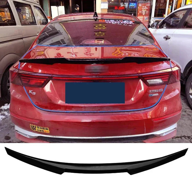 Black Spoiler for Kia Cerato Forte Sport K3 GT 2019-2023 Sedan Car Rear ...