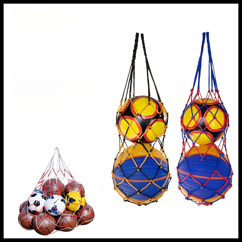 Basketball Net Bag Football Volleyball Net Pocket School Court Storage ...
