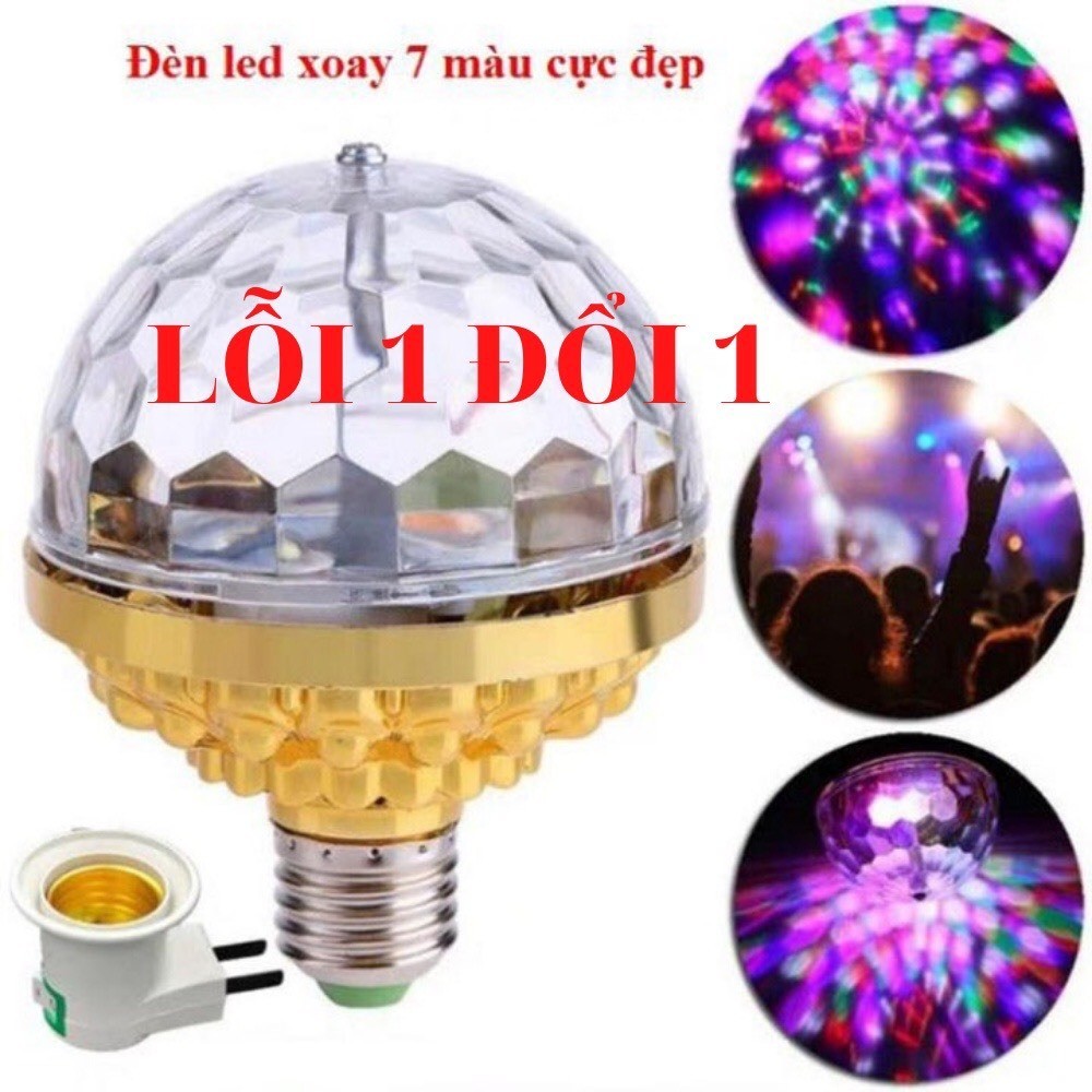 7-color rotating led disco light flashing with music in stage room with ...