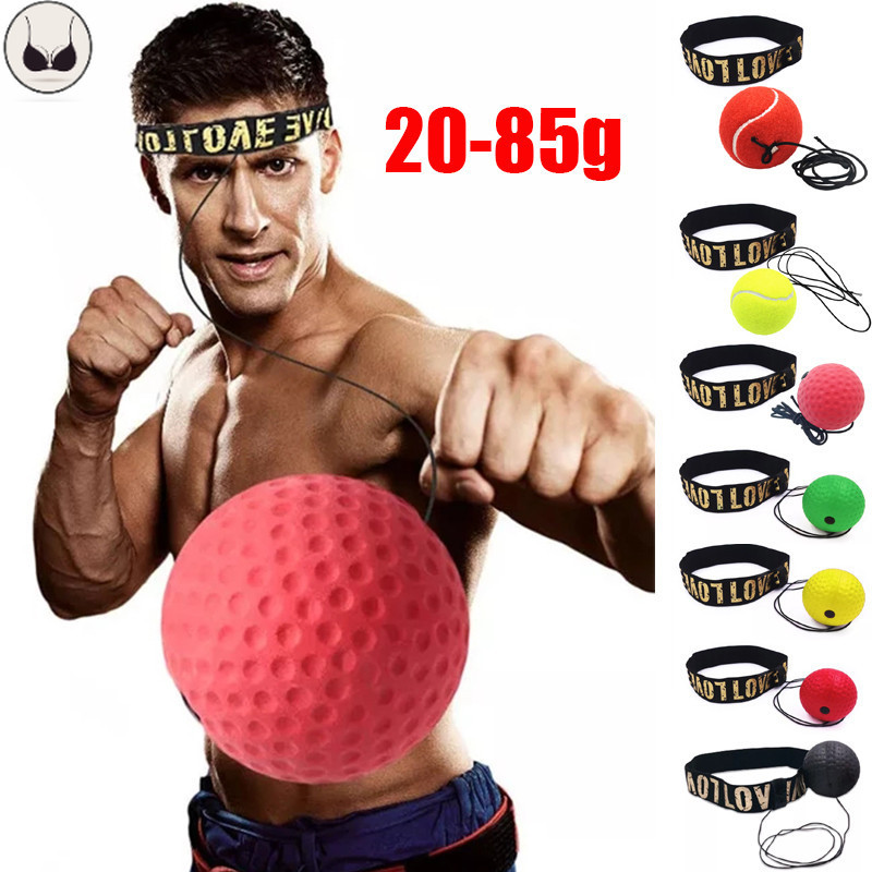 Boxing Punch Exercise Fight Ball Head Band Reflex Speed Training ...