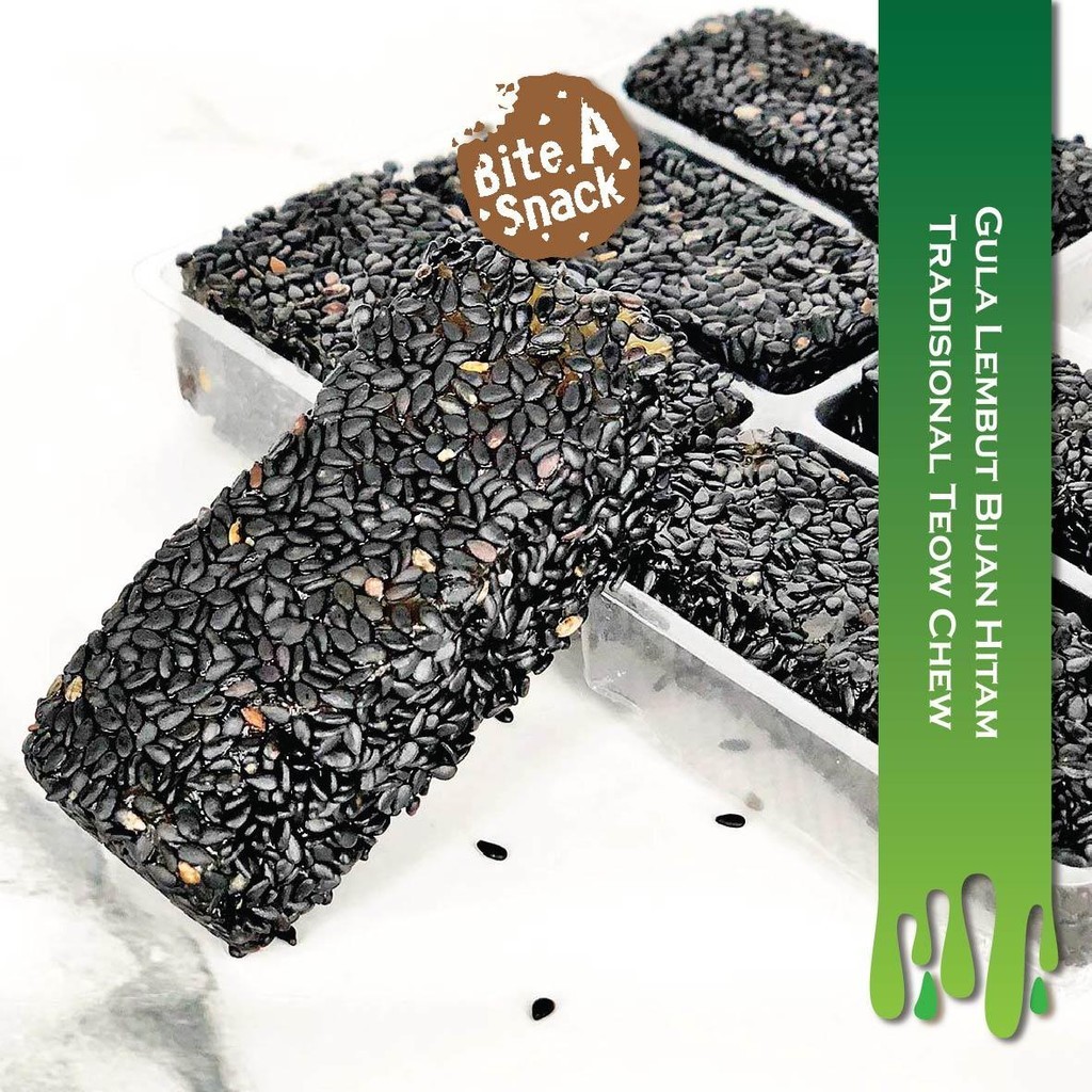Ipoh Traditional Teow Chew Black Sesame Soft Candy | Gula Lembut Bijan ...