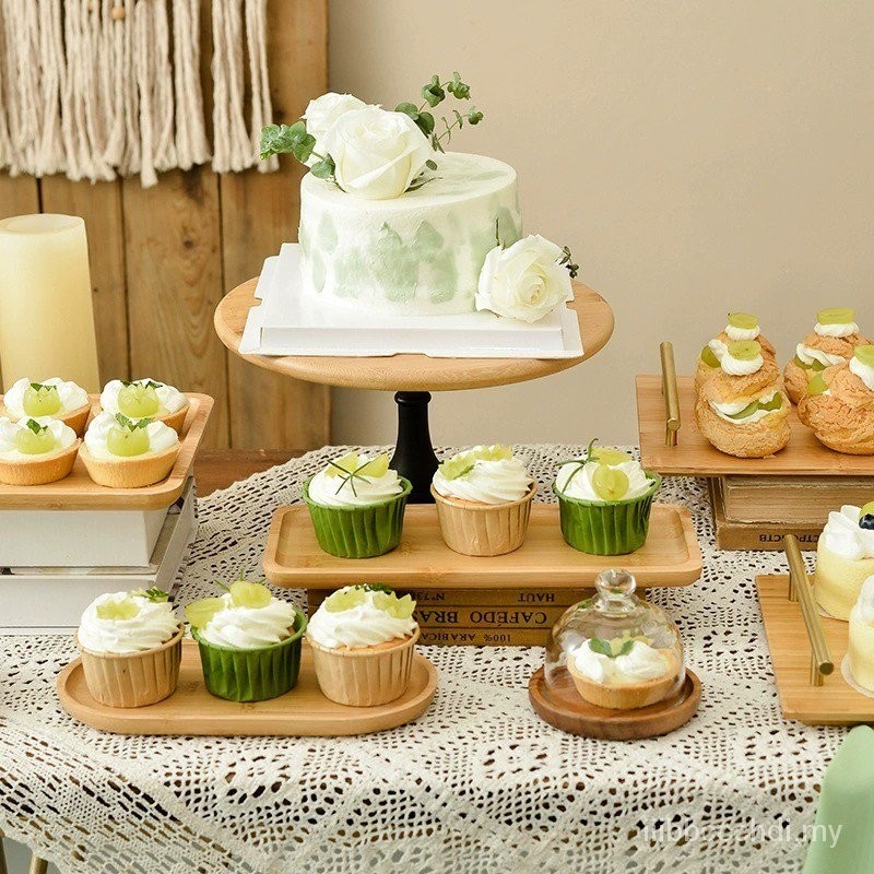 Dessert Table Display Stand Decoration Tea Break Table Snack Placement ...