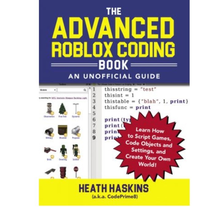 The Advanced Roblox Coding Book: An Unofficial Guide | Shopee Malaysia