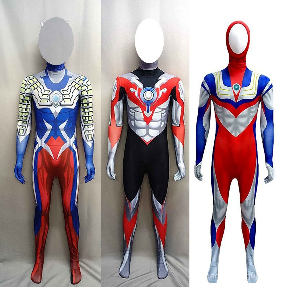 Ultraman Clothes Boys Orb Halloween Costumes Children Performance ...