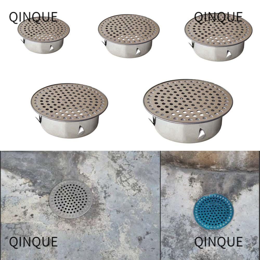 QQIN Gutter Guard Guard Mesh Folding Floor Drain Garden Landscaping ...