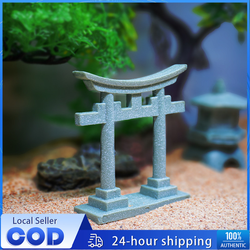 Simulation Japanese Shinto Shrine Mini Torii Gate Decor Artificial ...