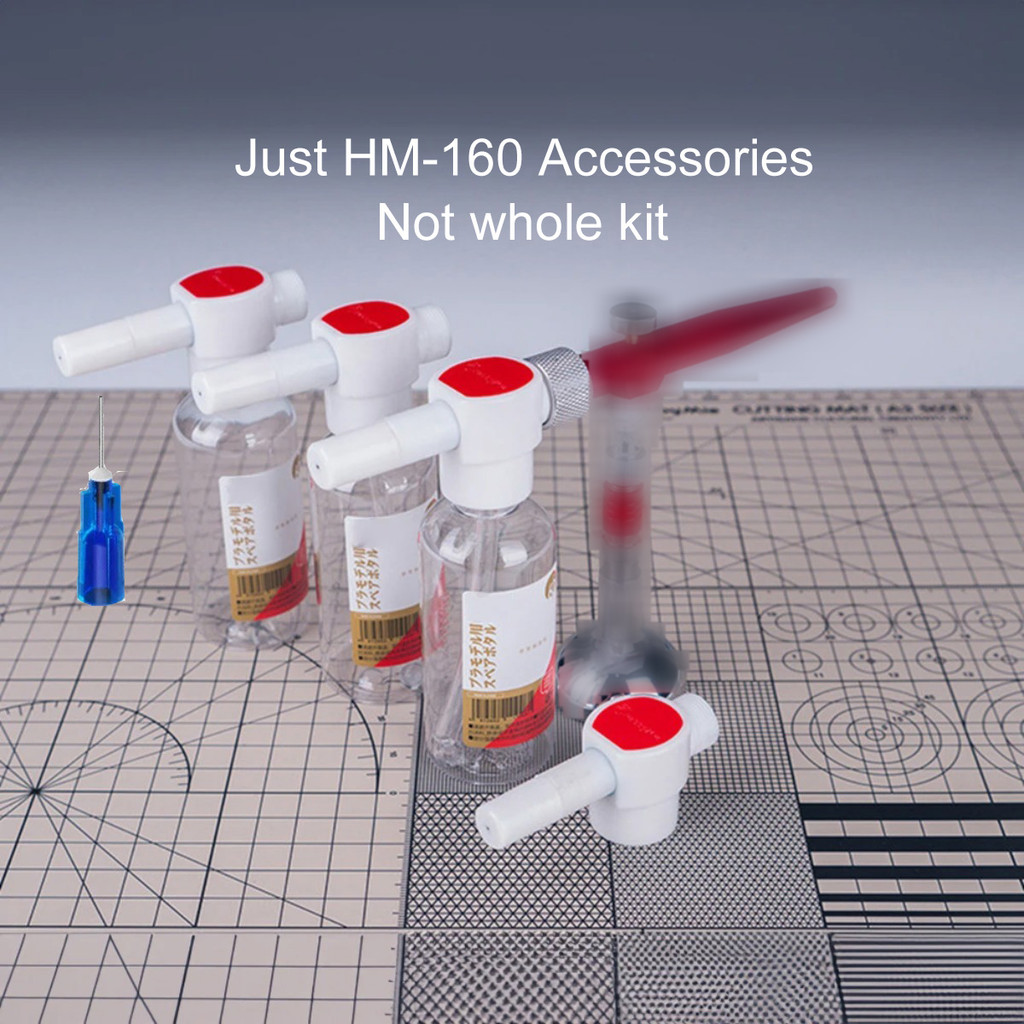 Wash Free Airbrush Kit Modular Air Brush Set Airbrush Kit Spray Gun for ...