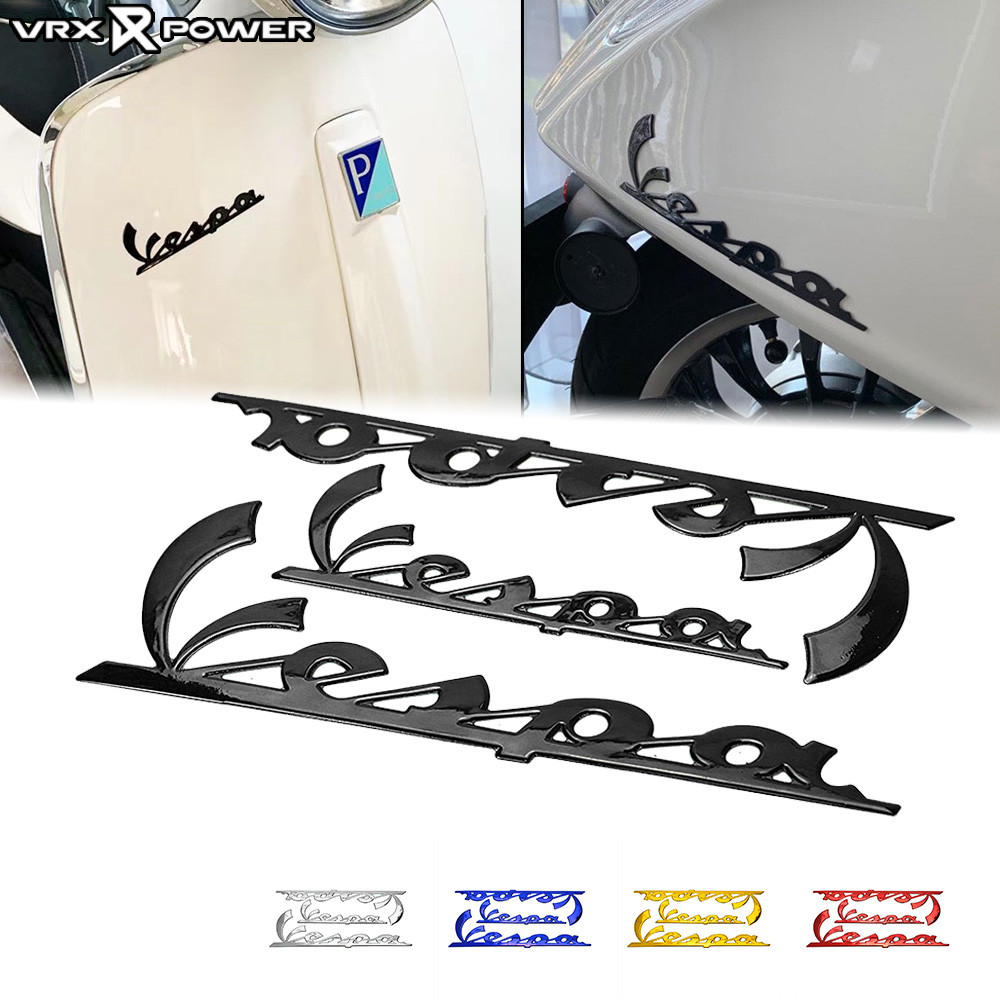 For Vespa Decal Body Side Fairing Emblem Sticker Kit for Sprint ...