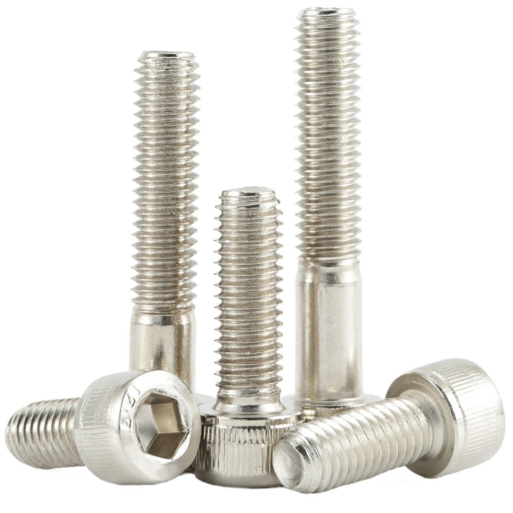 Hex Socket Cap Head Screws 304 Stainless Steel SHINY SURFACE Allen Bolt DIN912 Skru DIY ...