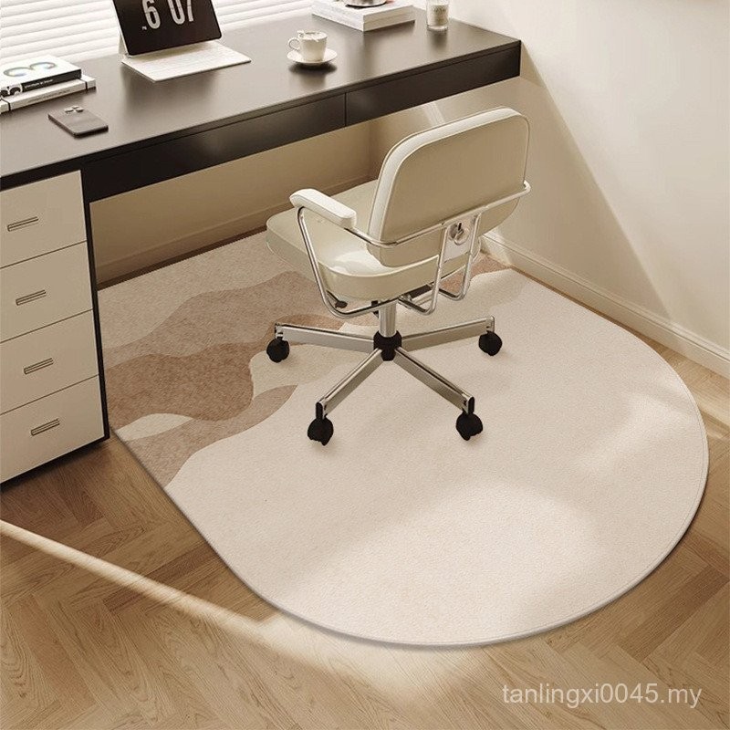 Computer Swivel Chair Floor Mat Study Desk Under Pulley Seat Anti-slip ...