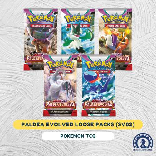 Paldea Evolved Loose Booster Packs SV02 Scarlet and Violet Pokemon TCG ...