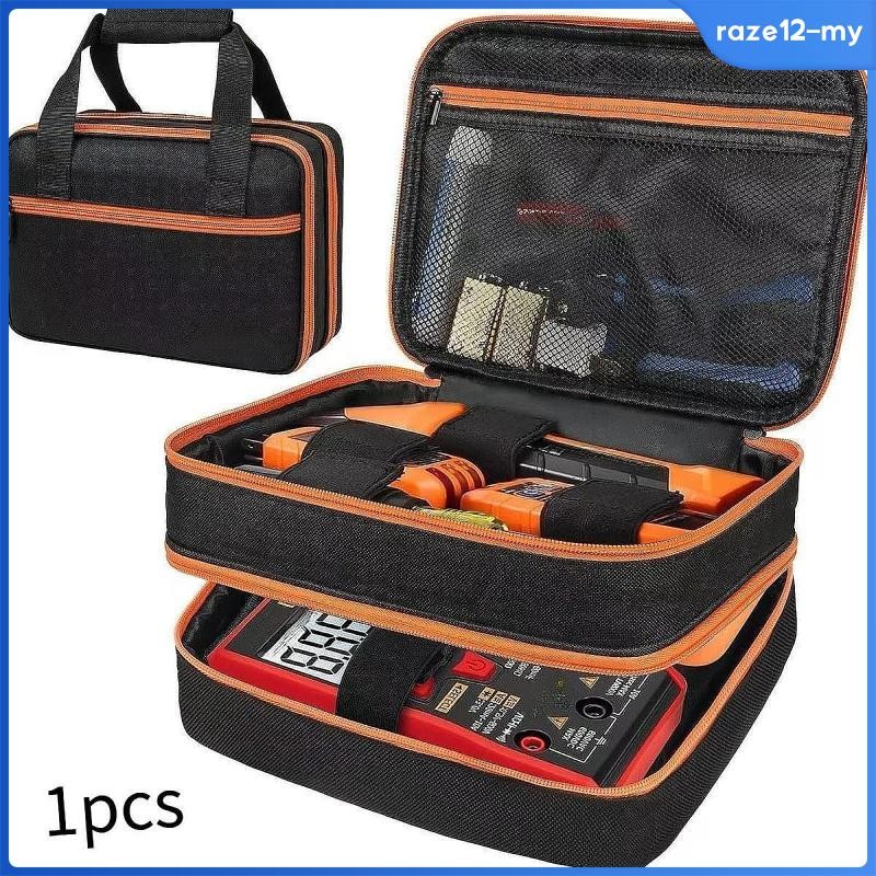 [RazecaMY] Multimeter Carrying Case Storage Bag Double Storage Cover ...