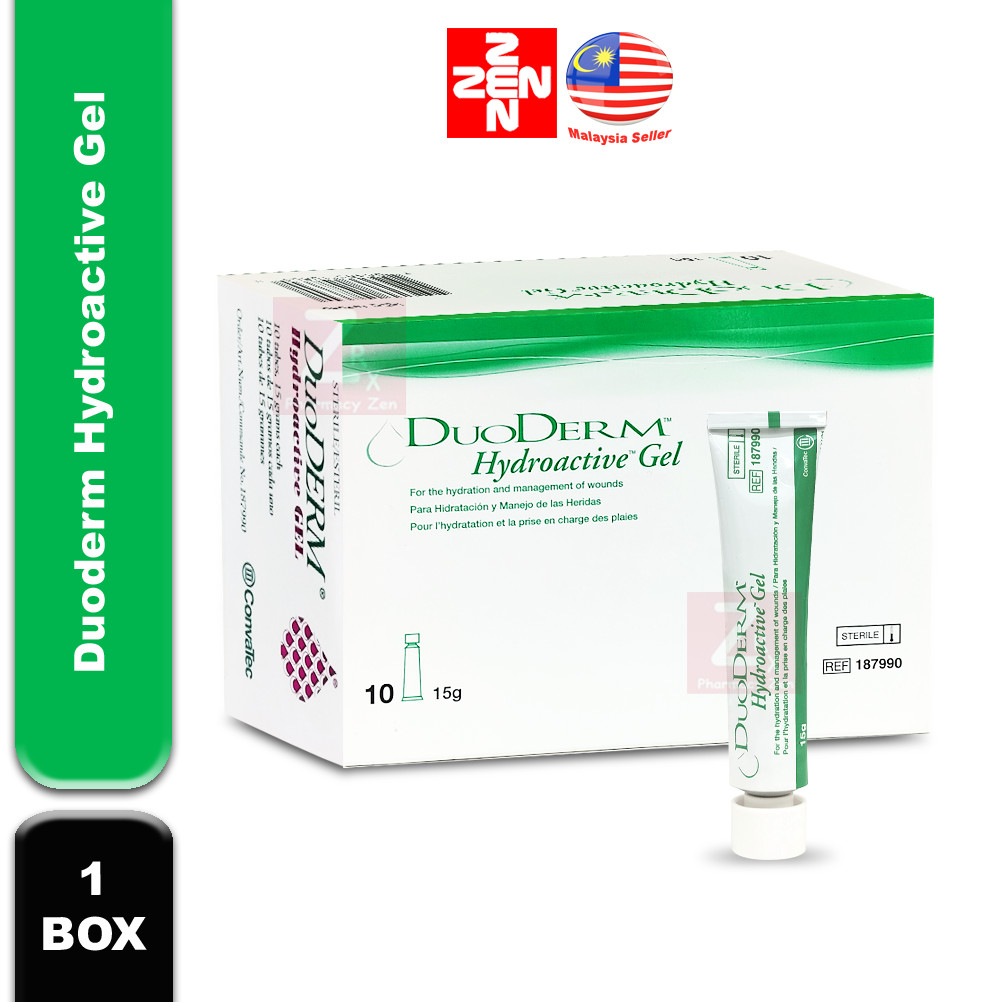 [1 BOX] Duoderm Hydroactive Gel 15g (10 tubes/box) | Shopee Malaysia