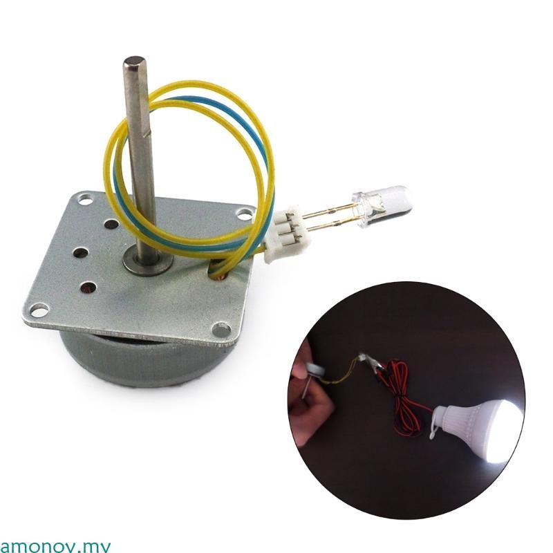 amonoy 3-Phase AC-Micro Brushless Generator Mini Wind Hand Generator ...