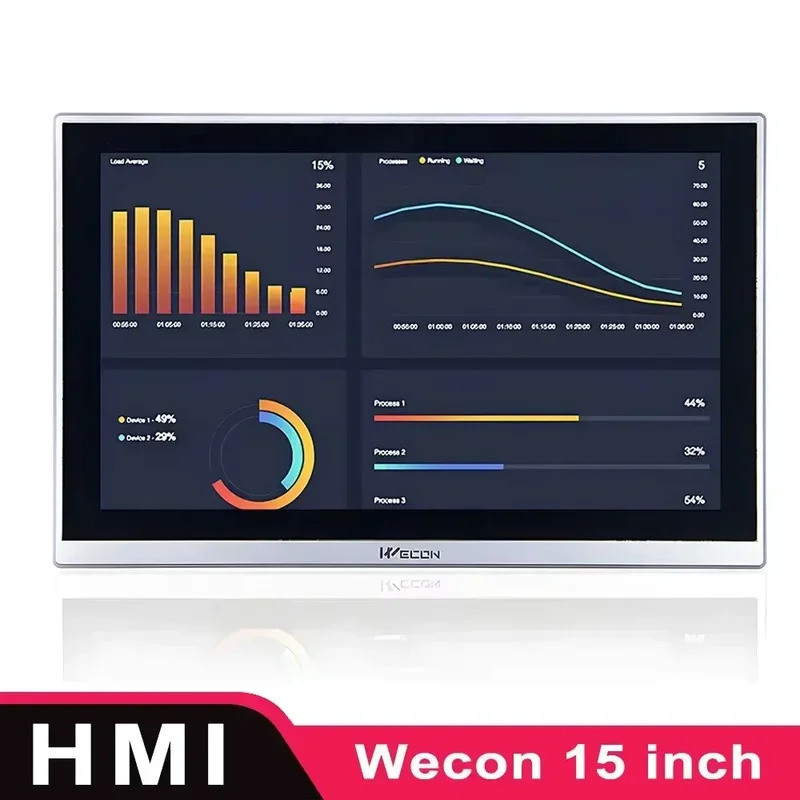 Wecon HMI PI8150 PI8150ig C 15 Inch Brand New HMI with Ethernet WIFI 4G Human Machine Interface ...