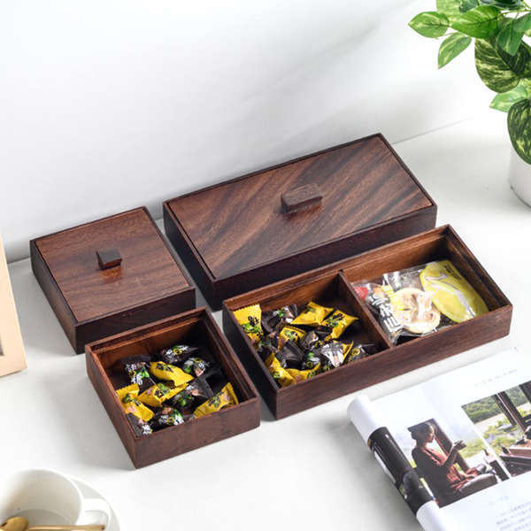 kotak kuih talam bekas kuih bekas kuih raya Solid Wood Creative Dried ...