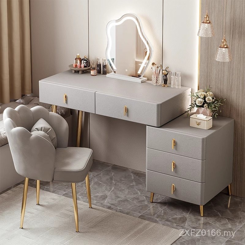 Dressing Table Light Luxury Master Bedroom Dressing Table Bedside Table ...