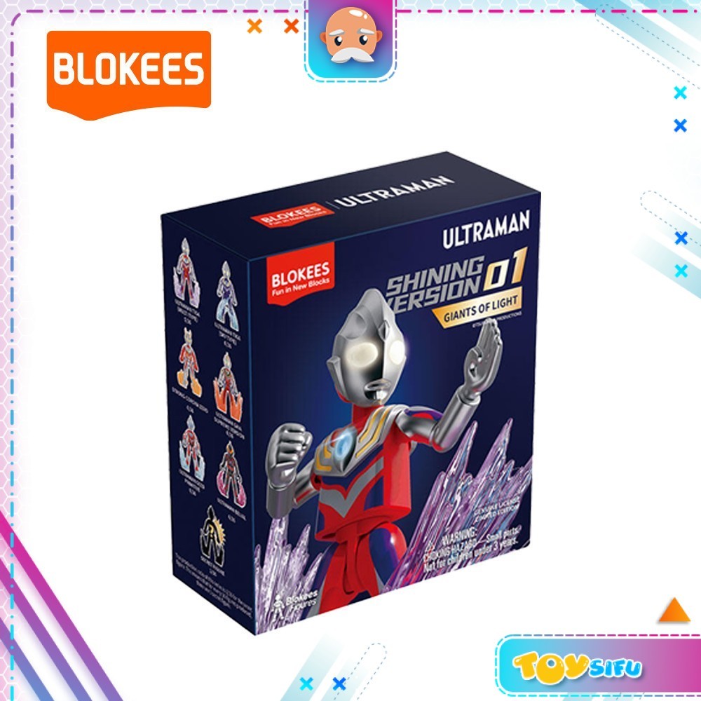 [Blind Box] Blokees Ultraman Luminous Eyes & Chest Shining Version 01 ...