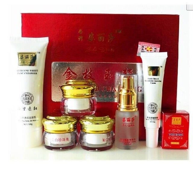 Genuine Taiwan Zilisa Whitening Golden Branch Jade Face Chinese Herbal ...