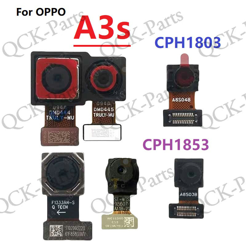 Front Rear Back Camera For OPPO A3S CPH1803 CPH1853 Main Facing Camera ...
