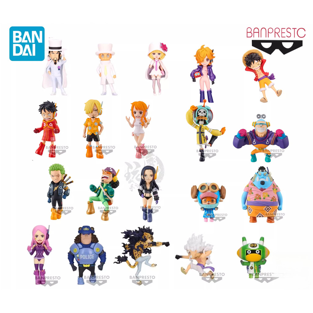 Bandai Glasses Factory WCF One Piece Egg Tip Island Slug Egg Head Four ...