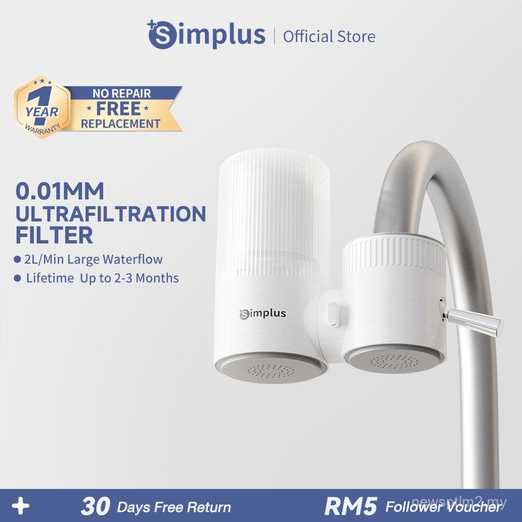 Simplus Tap Water Purifier丨0.01µm Ultrafiltration filter丨2L/Min Large ...