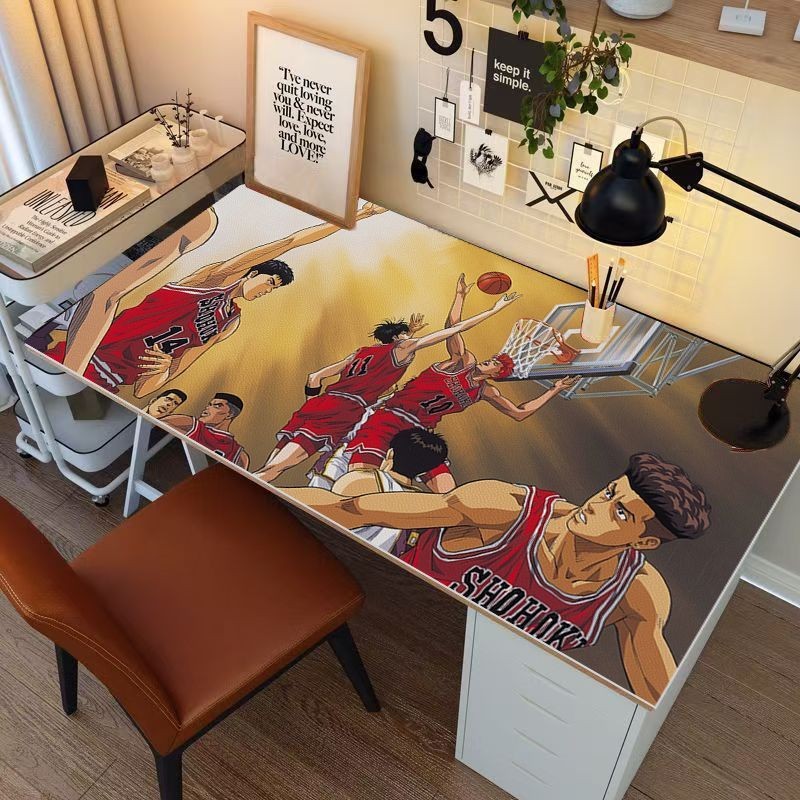 Slam Dunk pvc desk mat waterproof student writing desk Slam Dunk pvc ...