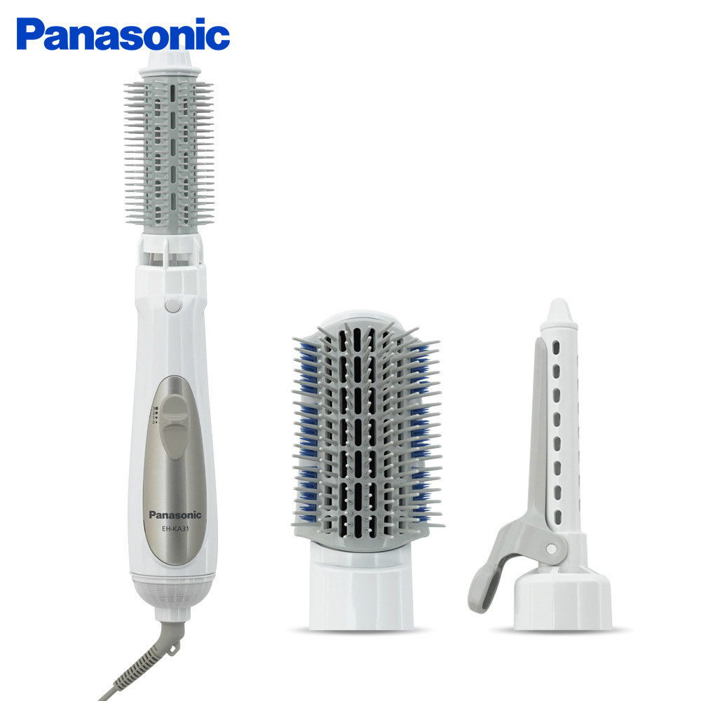 Panasonic EH-KA31 550W Air Brush Hair Styler Dryer Curler Straightener ...