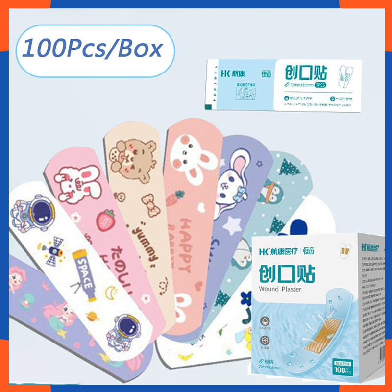 Waterproof Wound Band Aid Home First Aid Adhesive Bandage Emergency Kit ...