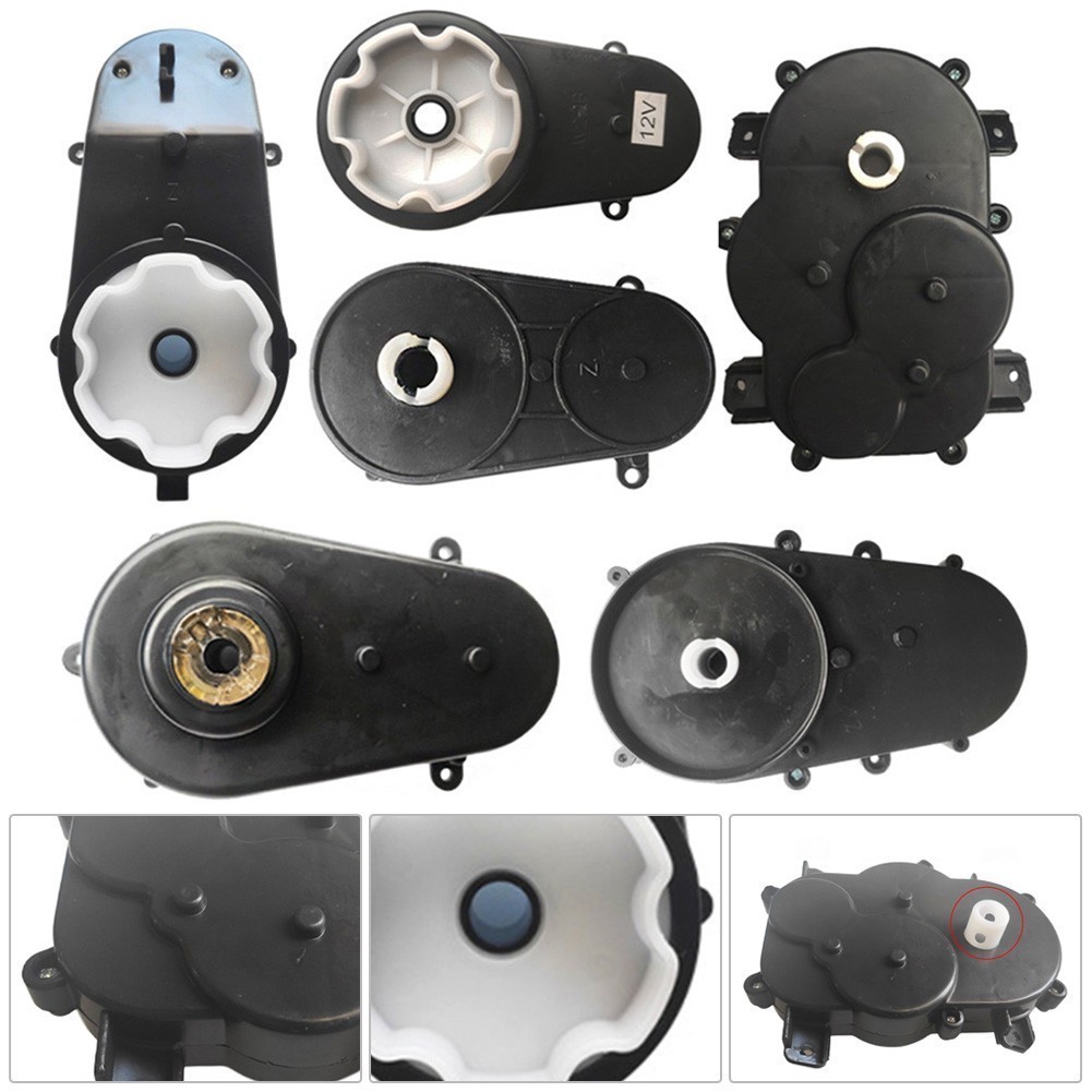 [BSL] 6V/12V Gear Box Electric Motor Steering Gearbox For Children Kids ...