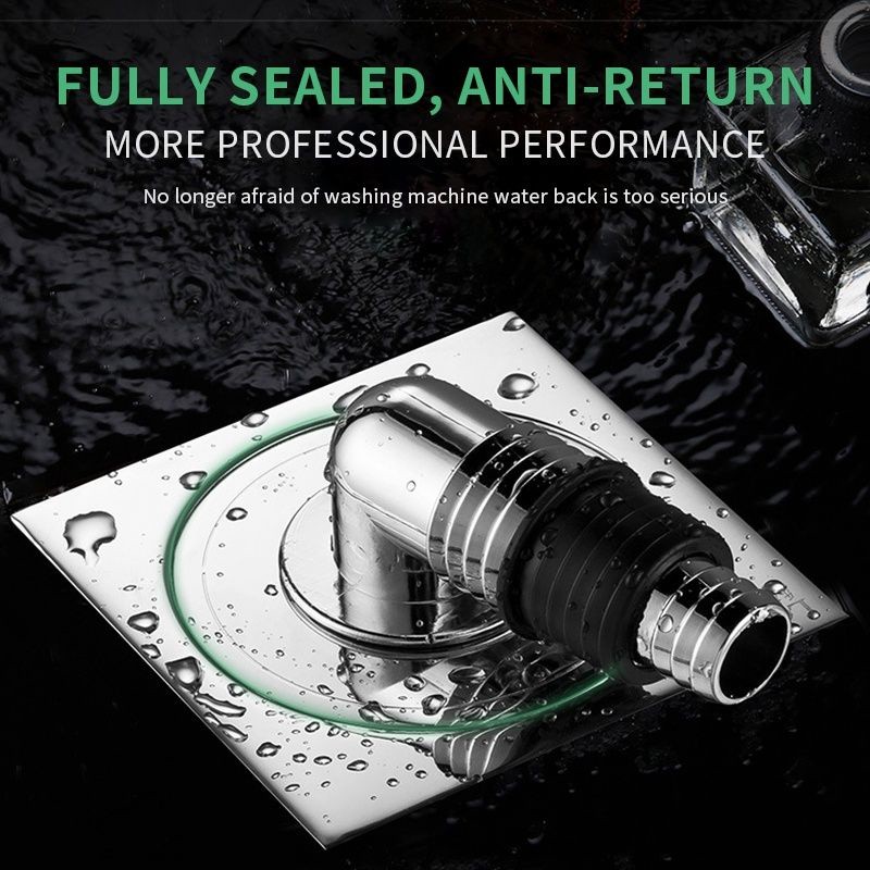 Stainless Steel Anti Leak Pest Control Washing Machine Drain Hose Pole ...